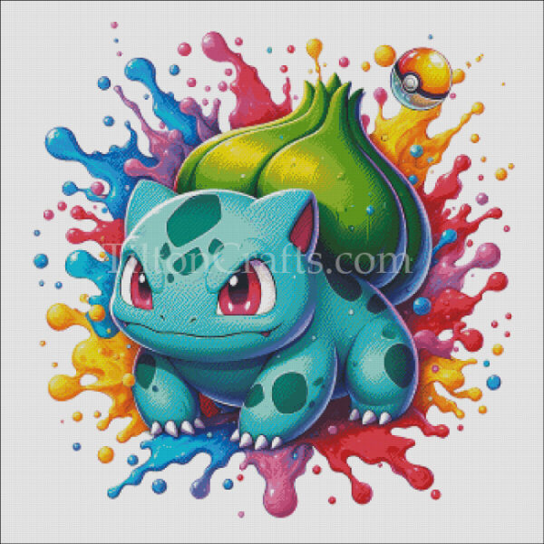 Pokemon Bulbasaur Color Splash (Limited Edition) – Tilton Crafts
